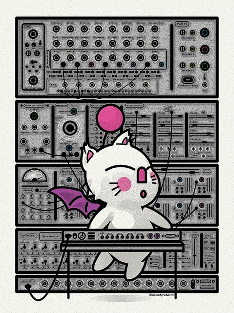 Poster.Party | Mog Moog by Clint Travis Wilson